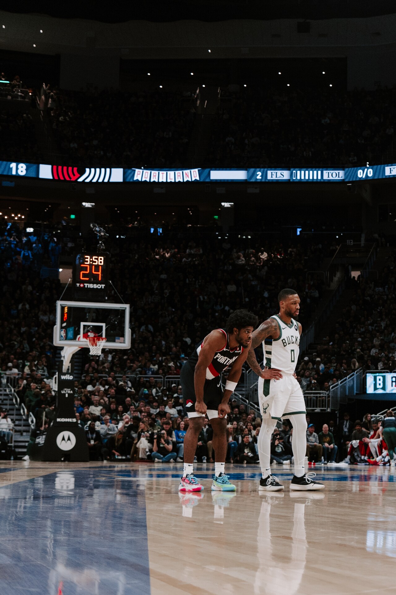 PHOTOS » Trail Blazers @ Milwaukee Bucks on January 4, 2025 | Portland ...