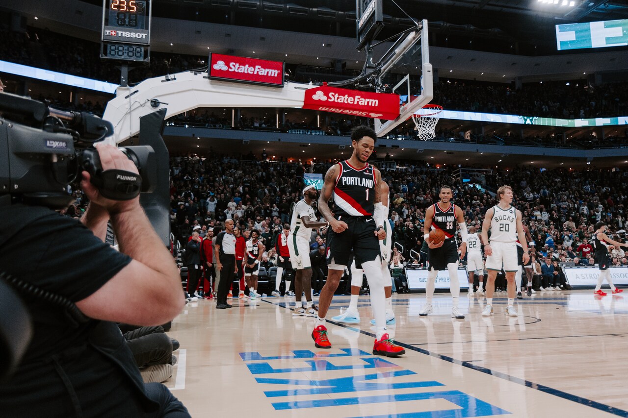 PHOTOS » Trail Blazers @ Milwaukee Bucks on January 4, 2025 | Portland ...