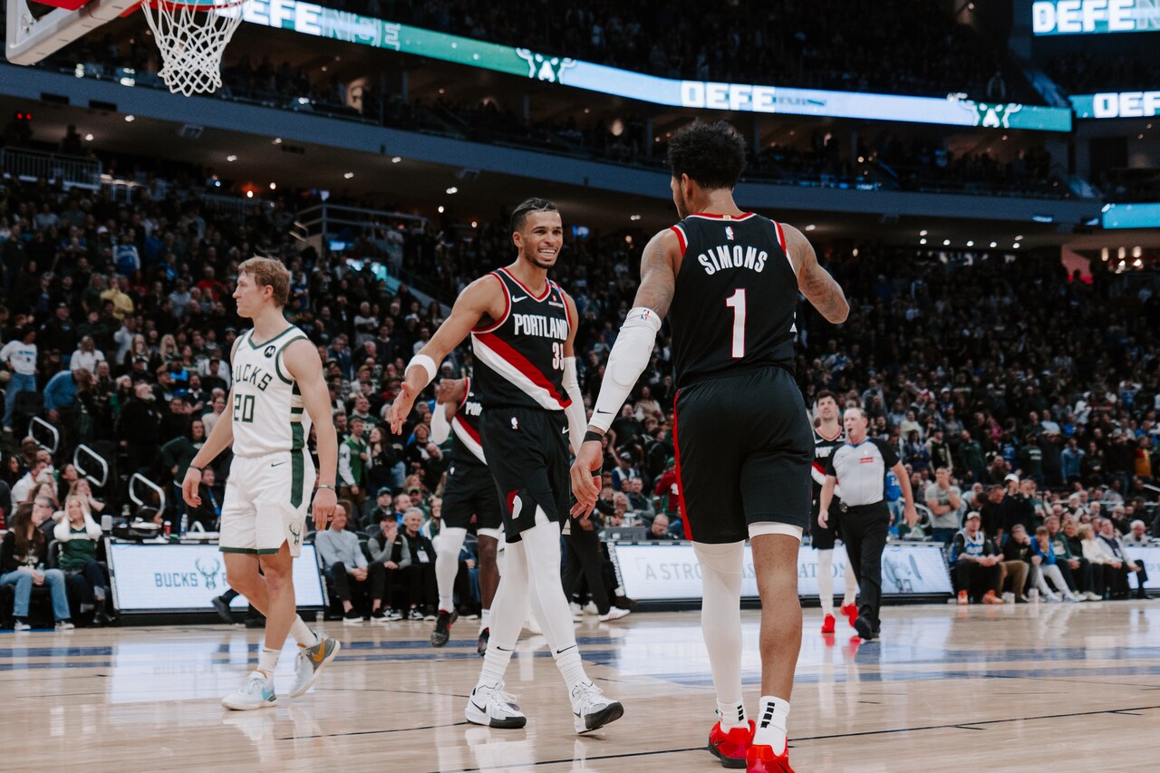 PHOTOS » Trail Blazers @ Milwaukee Bucks on January 4, 2025 | Portland ...