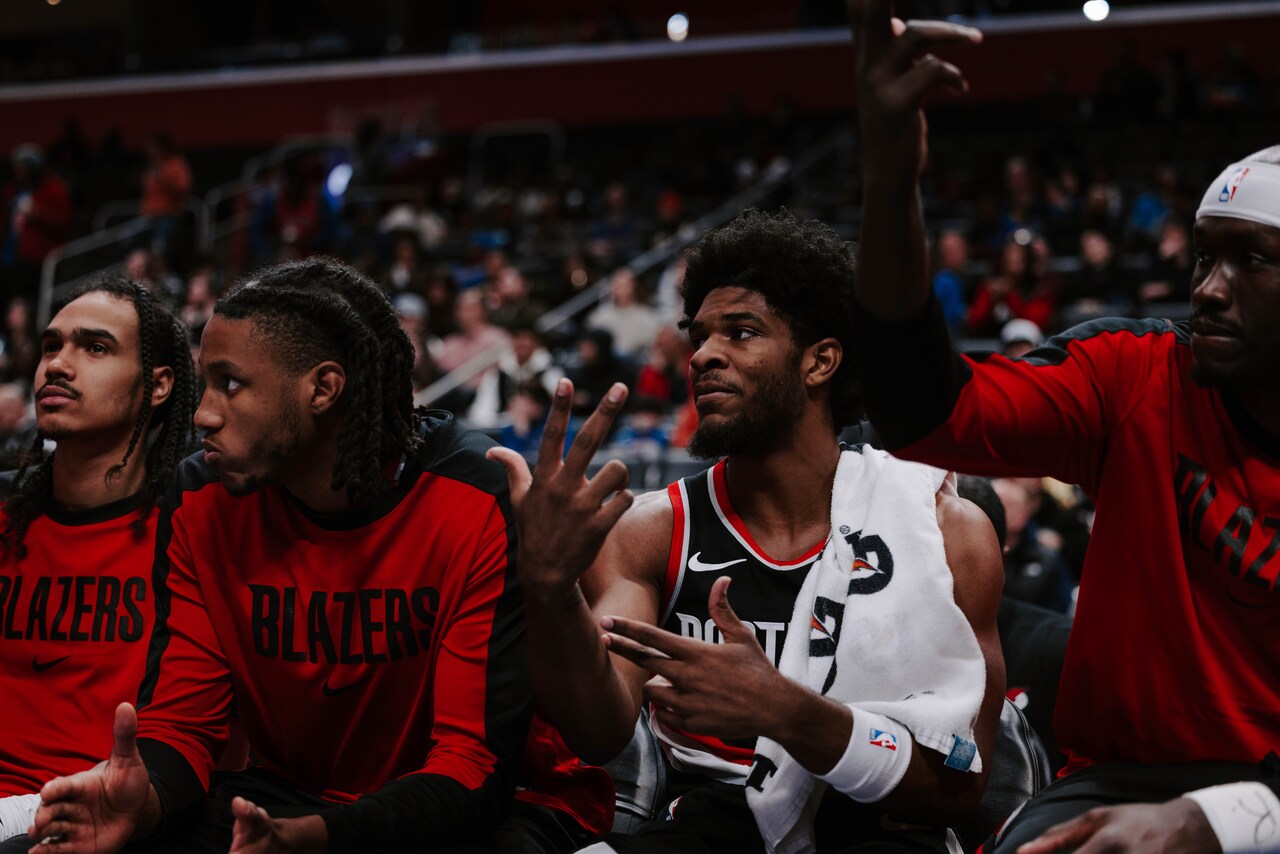 PHOTOS » Trail Blazers @ Detroit Pistons on January 6, 2025 | Portland ...