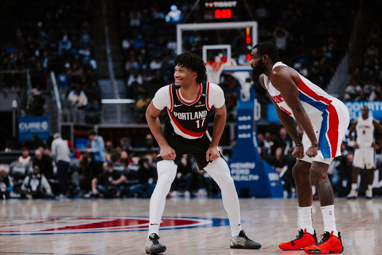 PHOTOS » Trail Blazers @ Detroit Pistons on January 6, 2025 | Portland ...