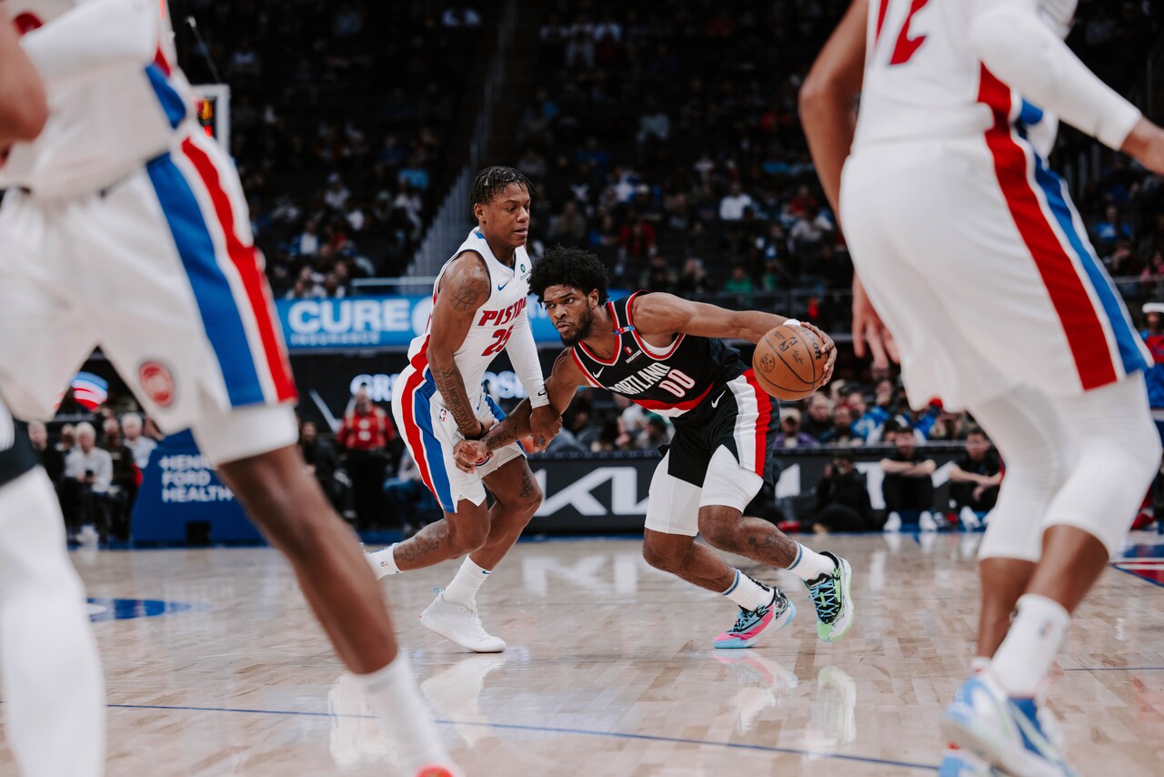 PHOTOS » Trail Blazers @ Detroit Pistons on January 6, 2025 | Portland ...