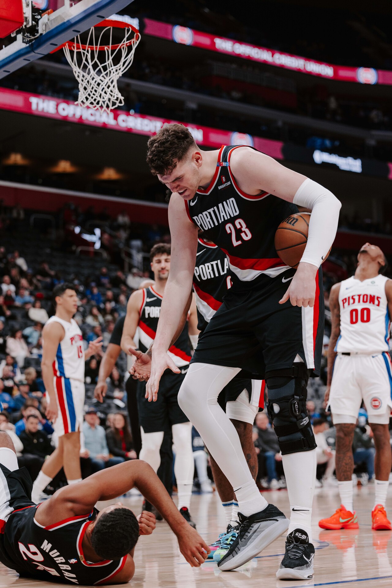 PHOTOS » Trail Blazers @ Detroit Pistons on January 6, 2025 | Portland ...