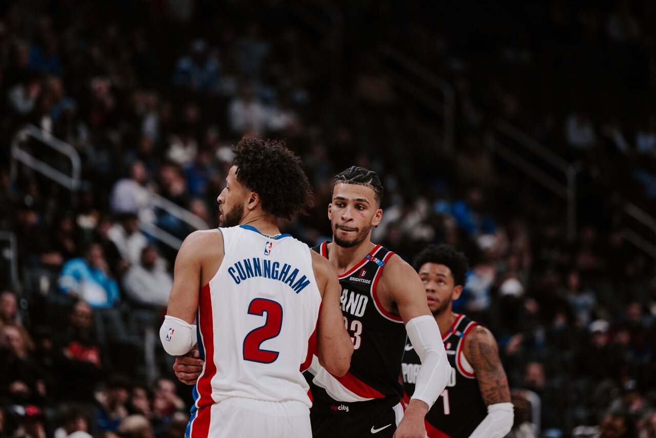 PHOTOS » Trail Blazers @ Detroit Pistons on January 6, 2025 | Portland ...