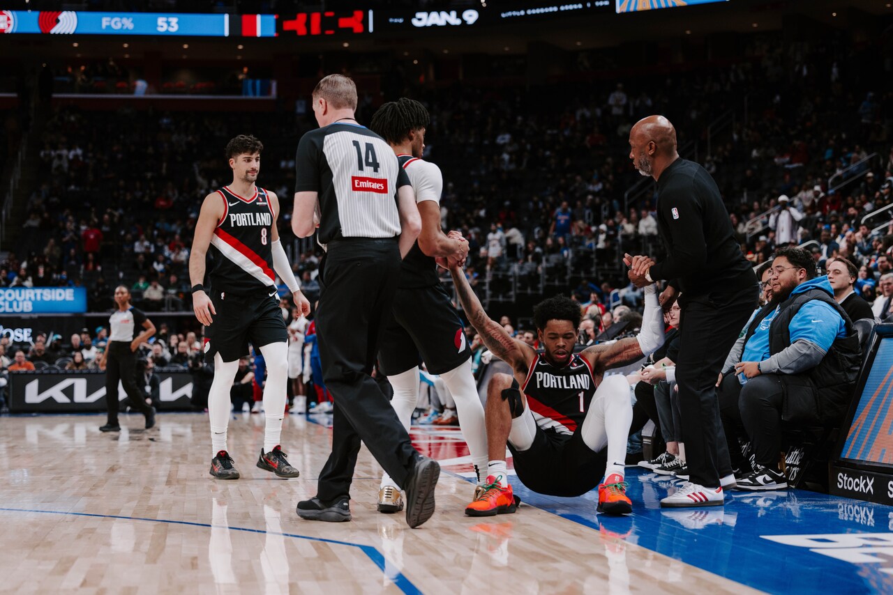 PHOTOS » Trail Blazers @ Detroit Pistons on January 6, 2025 | Portland ...