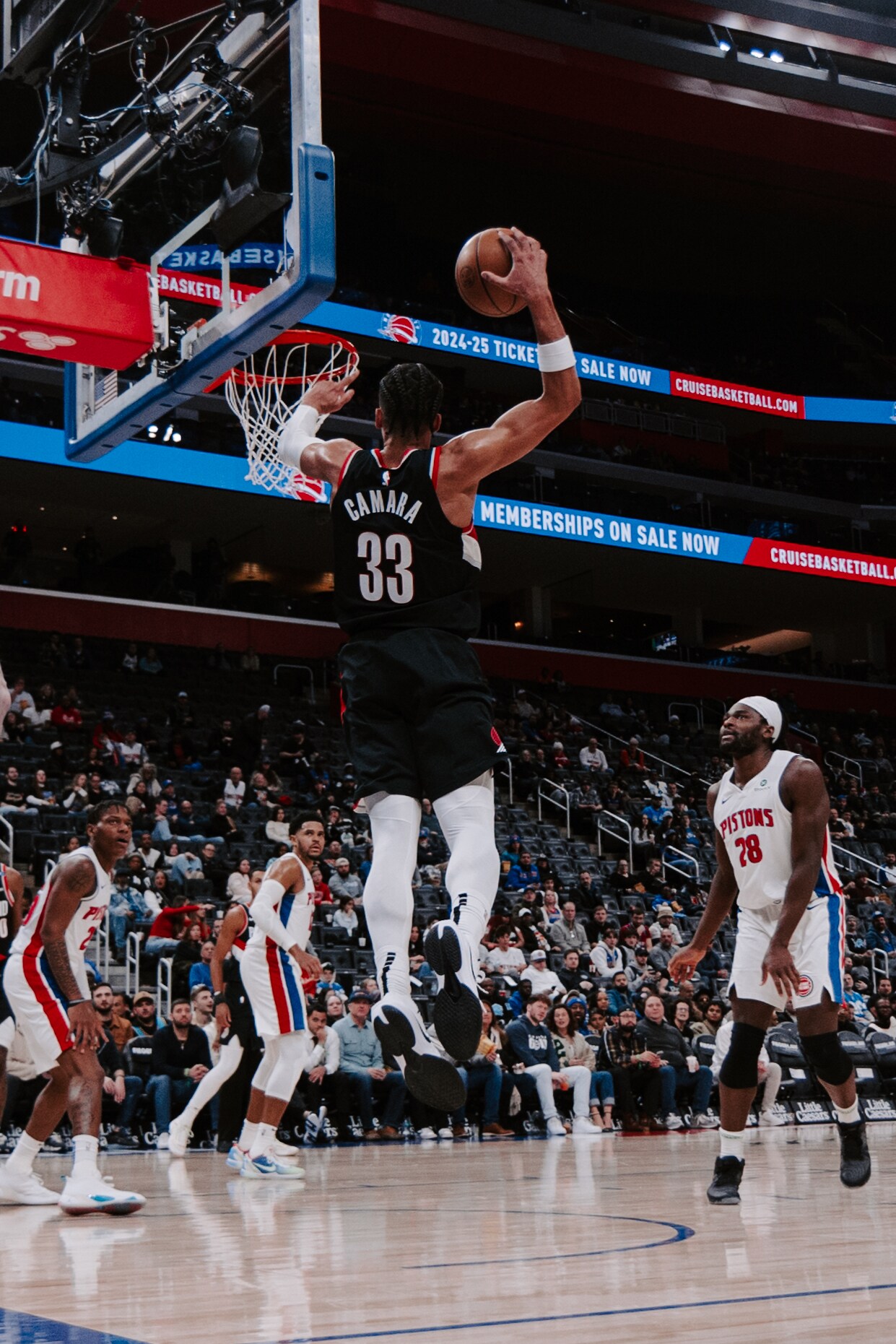 PHOTOS » Trail Blazers @ Detroit Pistons on January 6, 2025 | Portland ...