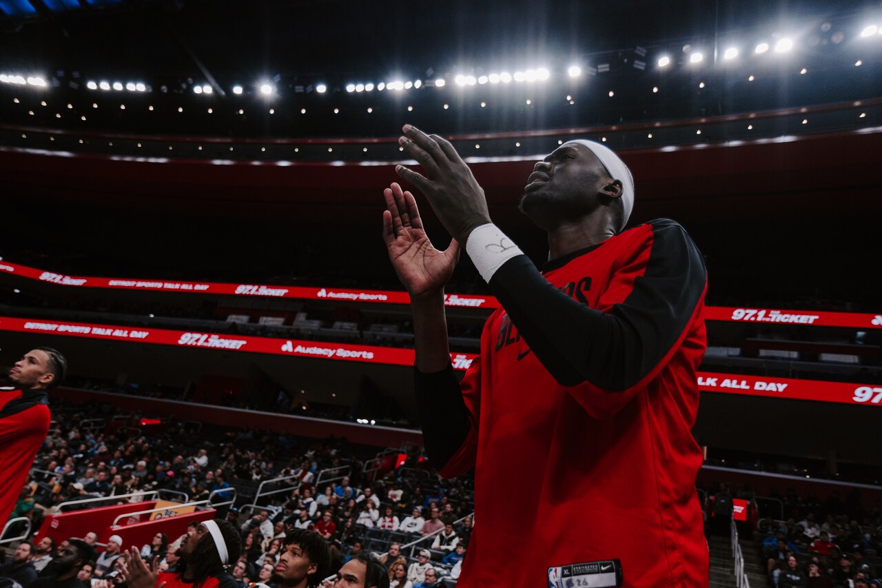 PHOTOS » Trail Blazers @ Detroit Pistons on January 6, 2025 | Portland ...