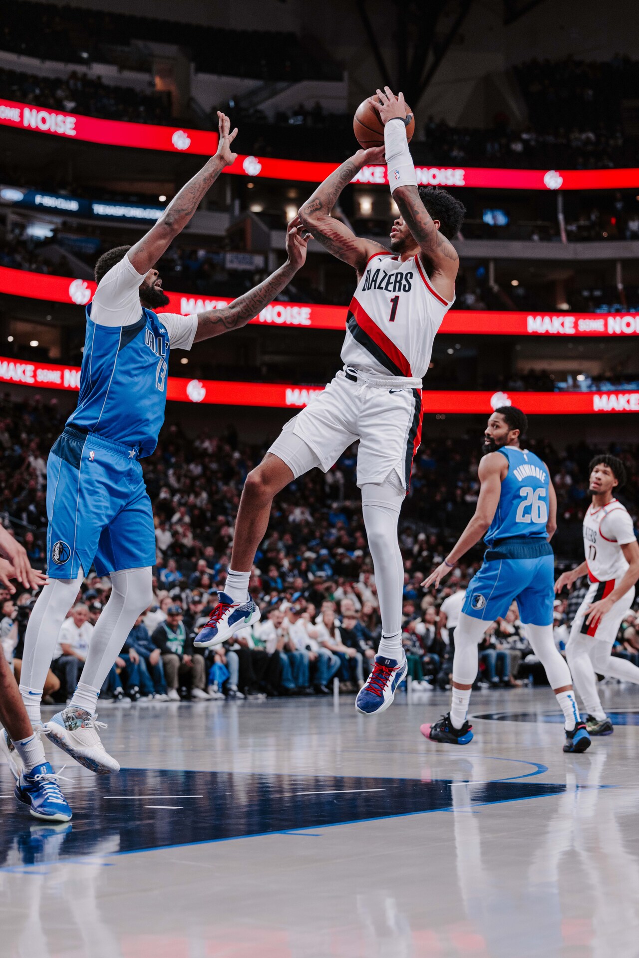PHOTOS » Trail Blazers @ Dallas Mavericks on January 9, 2025 | Portland ...