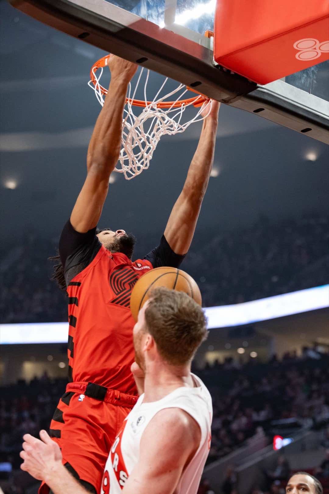PHOTOS » Trail Blazers face the Raptors on March 16, 2025 | Portland ...