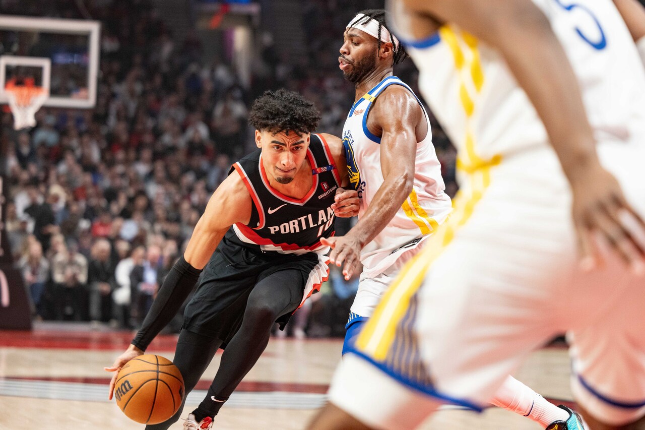 PHOTOS » A look back at Justin Minaya's 2024 – 2025 Trail Blazers ...