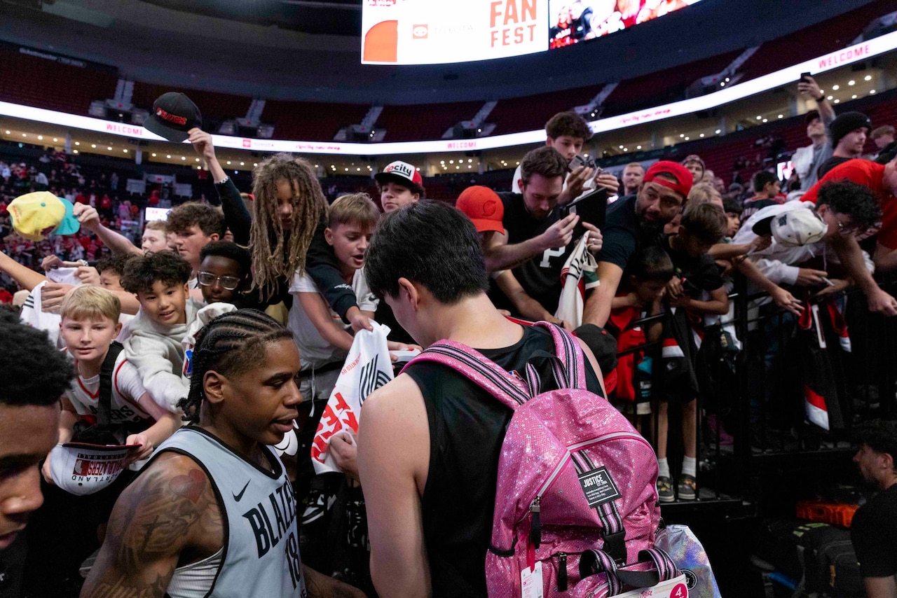 PHOTOS » Fan Fest on October 4, 2025 | Portland Trail Blazers
