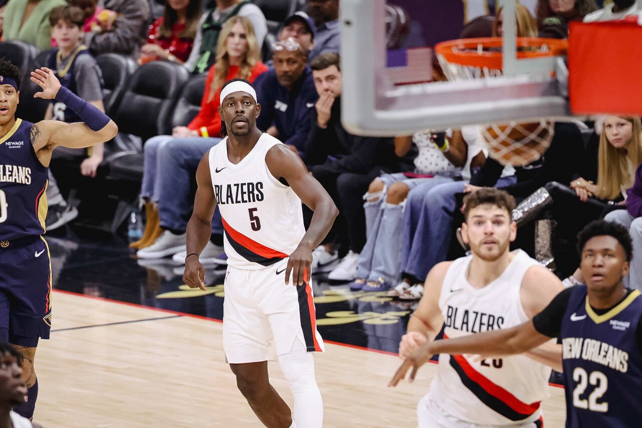 PHOTOS » Sharpe, Avdija take charge as Trail Blazers win in New Orleans ...