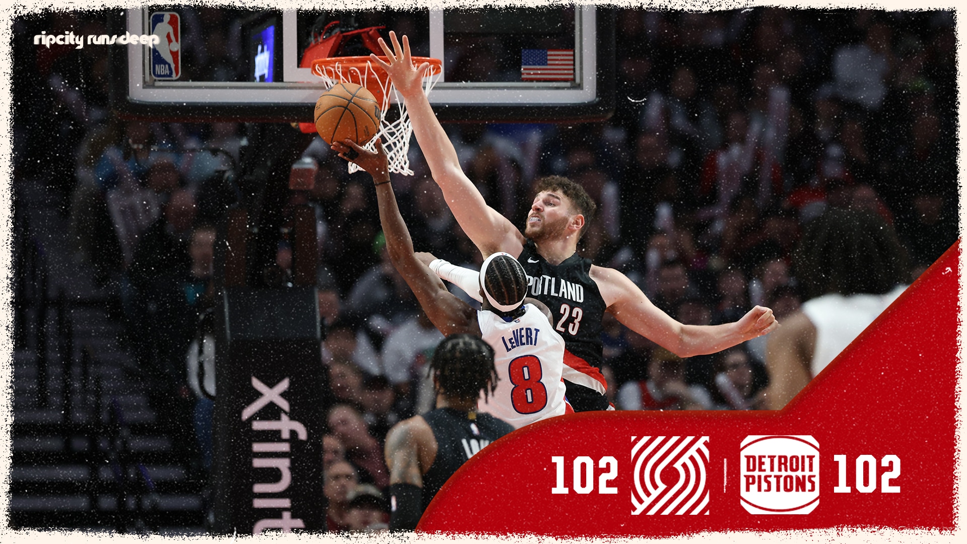 HIGHLIGHTS » Blazers Rally But Falter Down The Stretch Versus Pistons ...