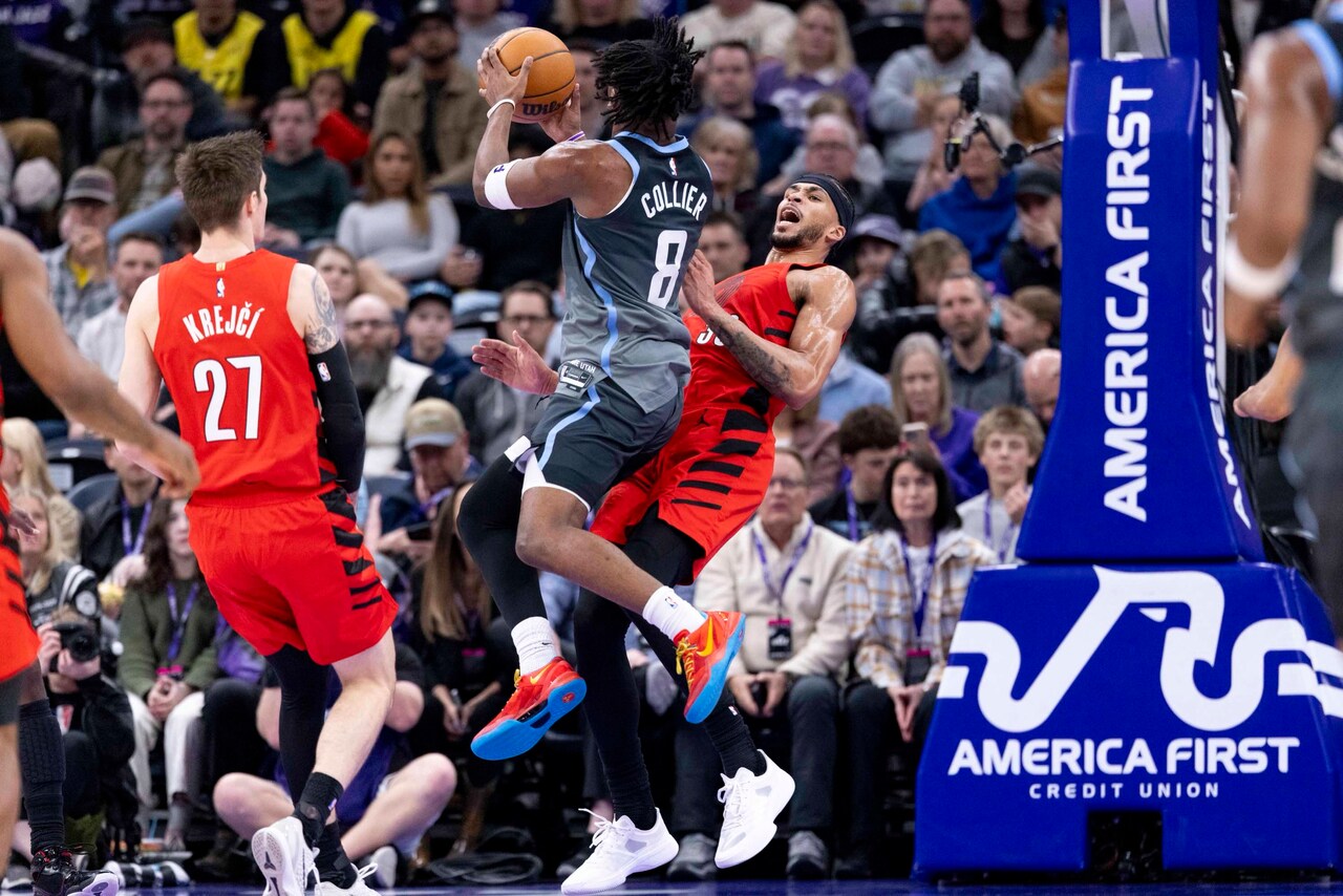 PHOTOS » Trail Blazers bounce back and win in Utah on February 12, 2026 ...