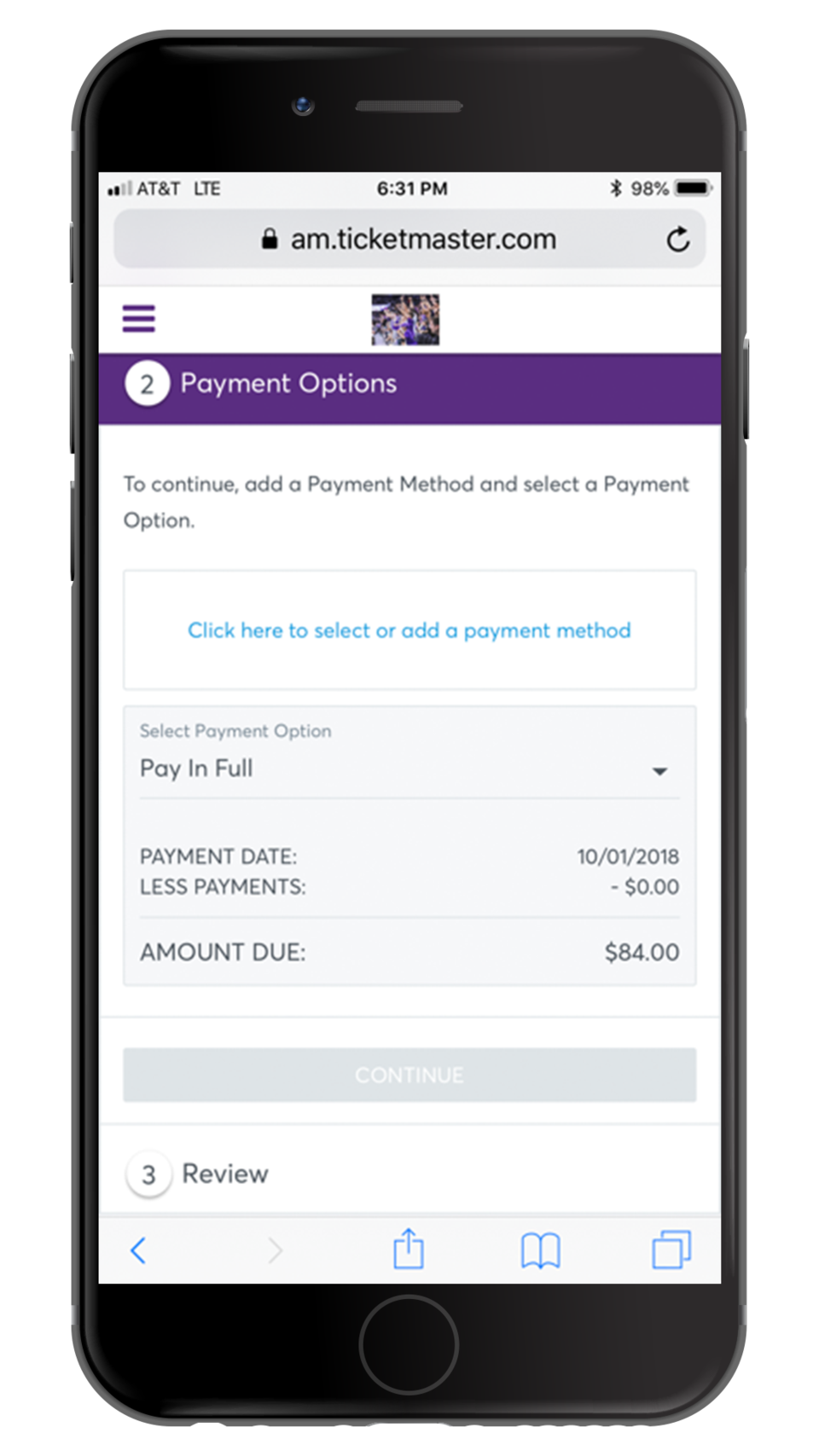 ClickTix Tutorial | Sacramento Kings