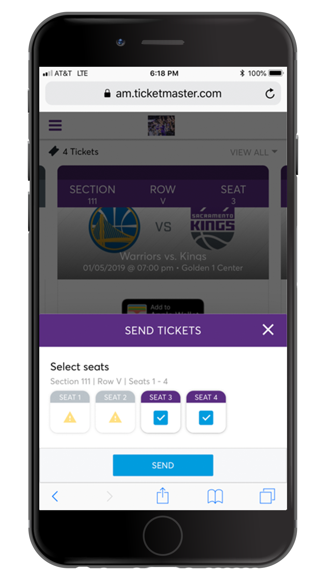 ClickTix Tutorial | Sacramento Kings