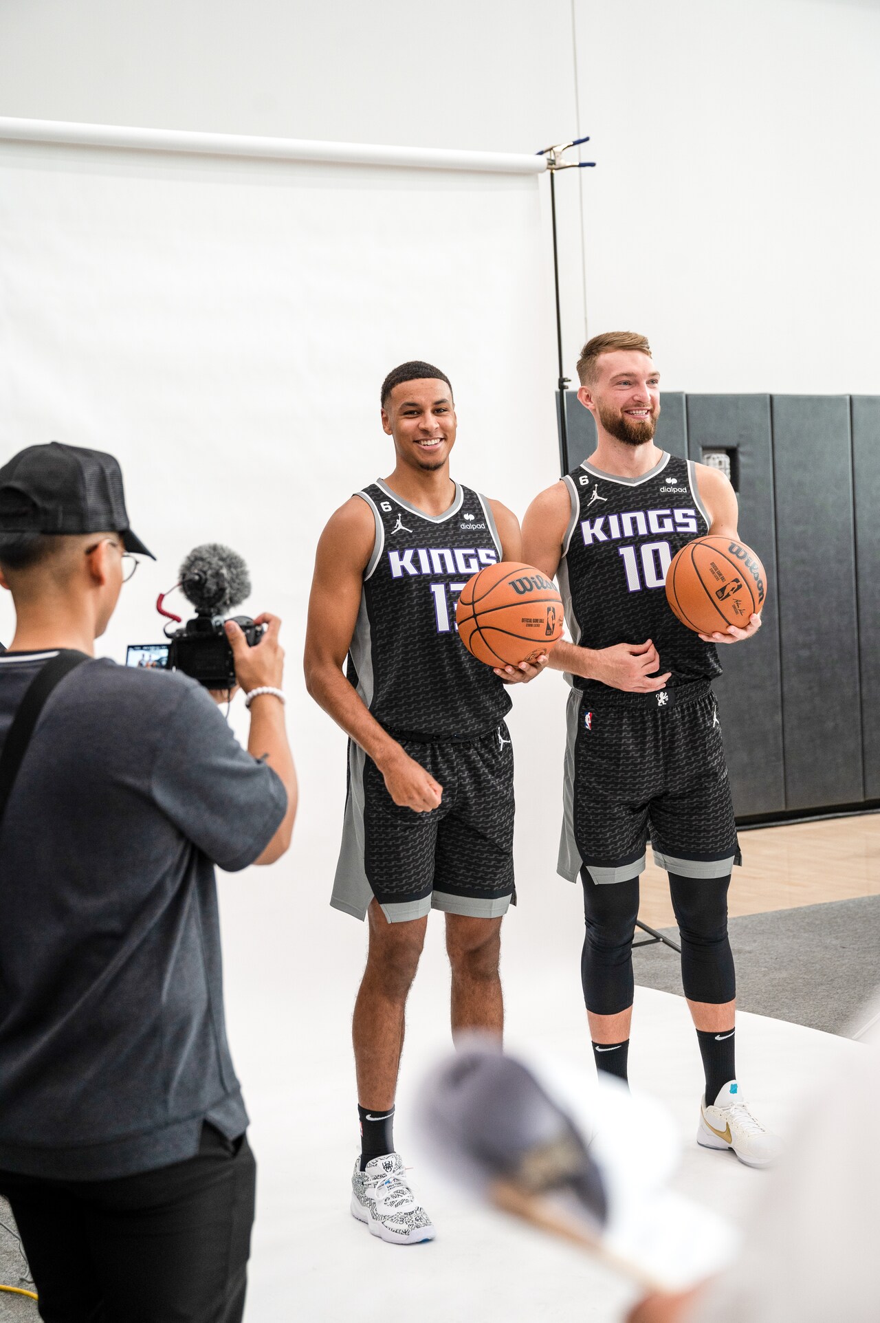 2023 Kings Media Day Behind-the-Scenes | Sacramento Kings