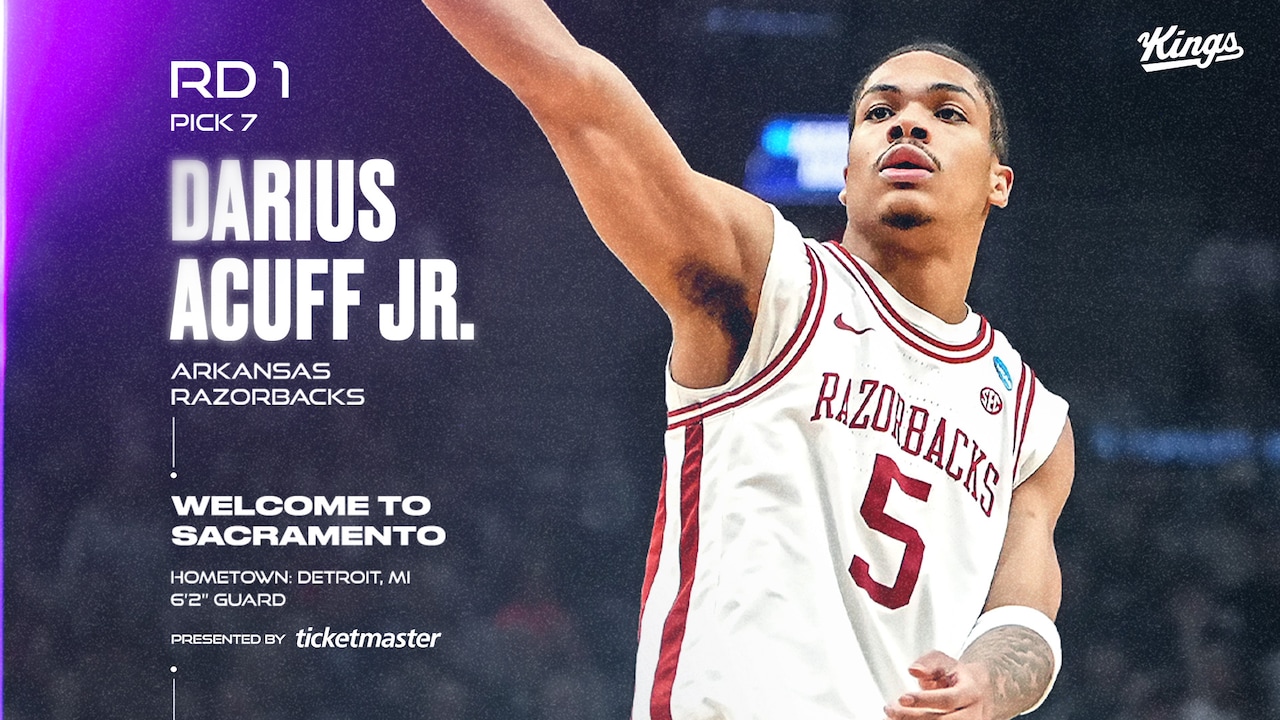 Sacramento Kings Select Darius Acuff Jr. | Sacramento Kings