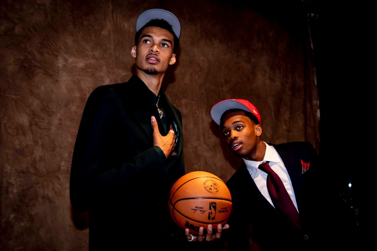 At the 2023 NBA Draft | San Antonio Spurs