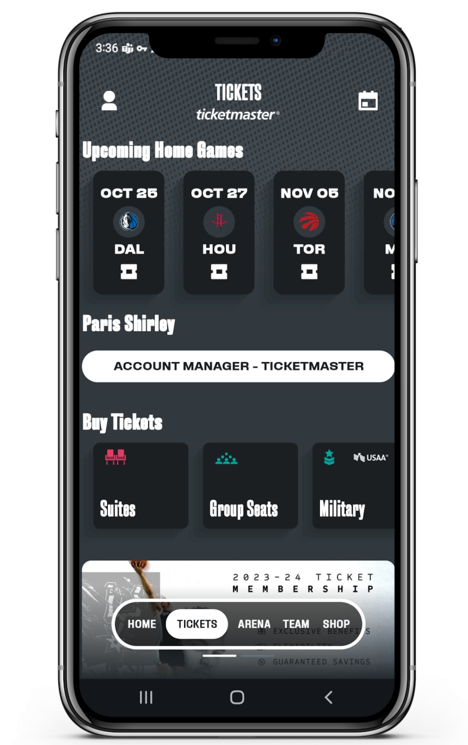 App | San Antonio Spurs