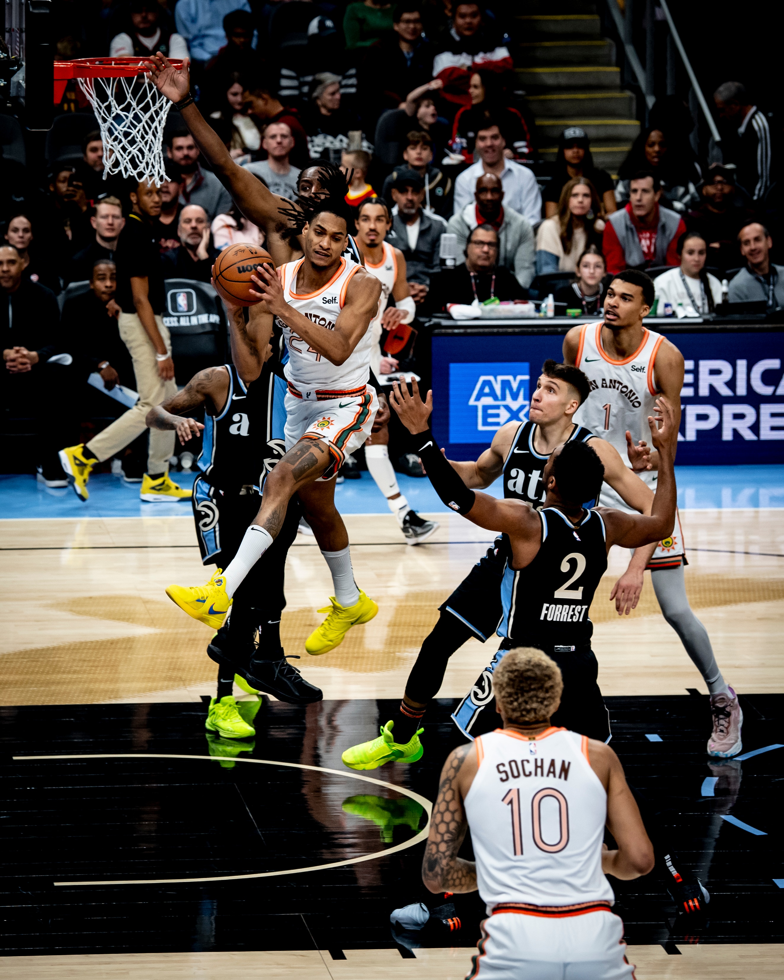 Photos: Spurs at Atlanta Hawks I 1/15/24 Photo Gallery | NBA.com