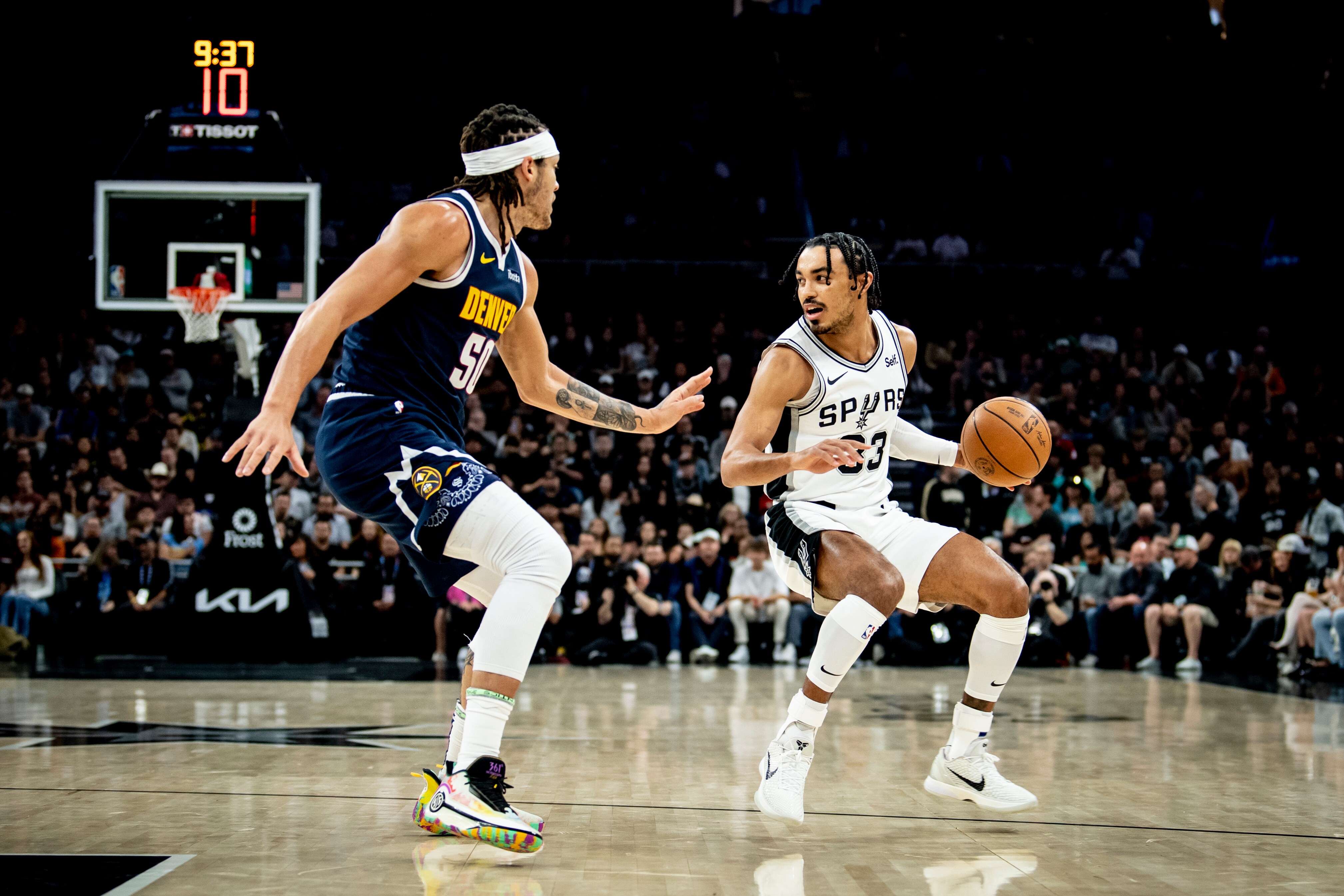 Photos: Spurs vs Denver Nuggets I 23-24 I-35 Series Photo Gallery | NBA.com