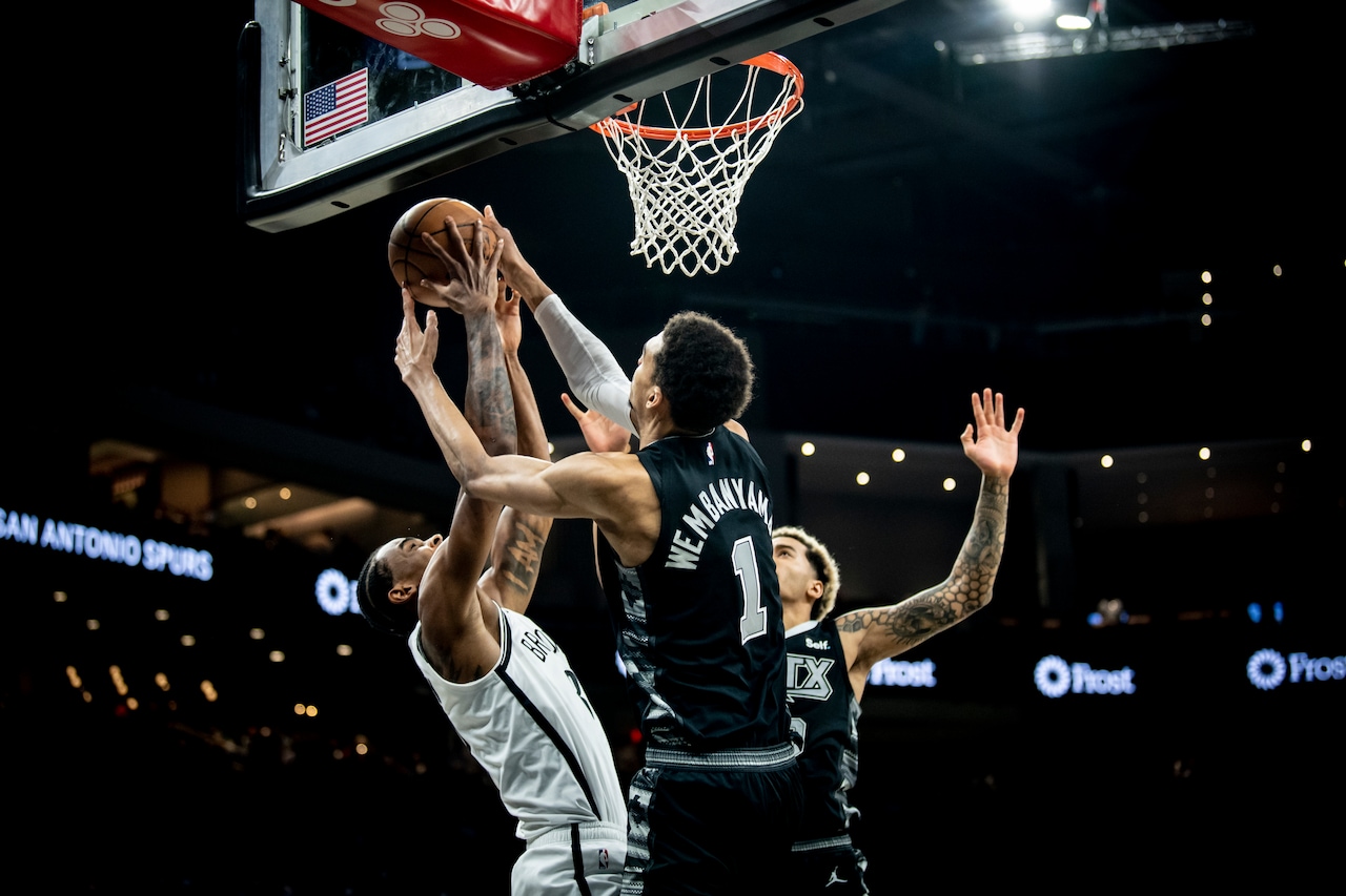 Photos: Spurs vs Brooklyn Nets I 23-24 I-35 Series | San Antonio Spurs