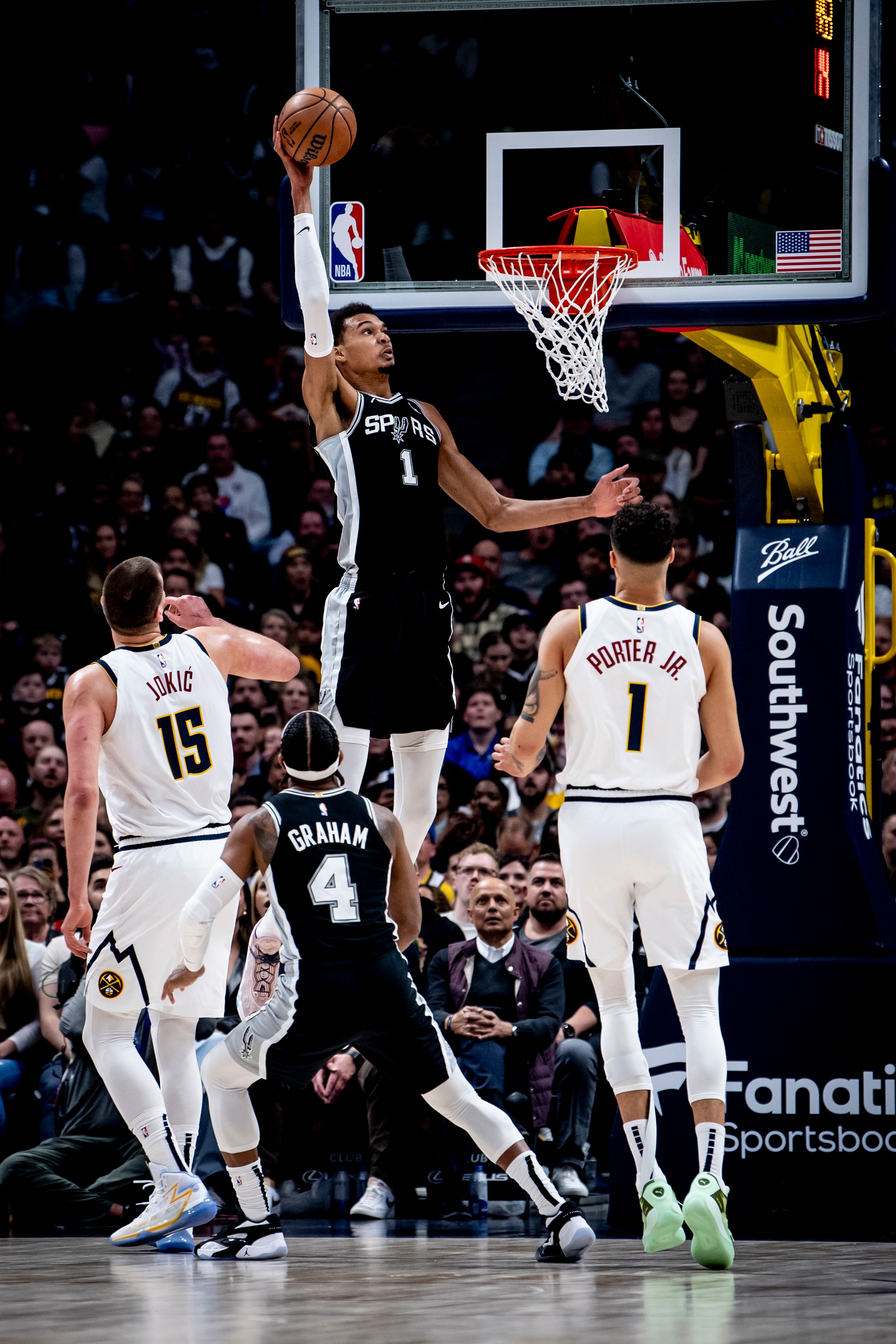 Photos: Spurs at Denver Nuggets I 4/2/24 Photo Gallery | NBA.com