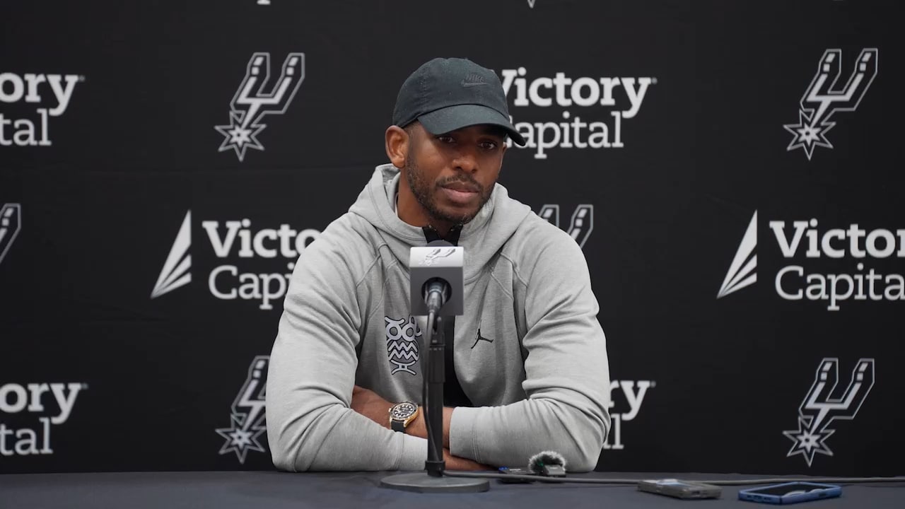 Chris Paul Introductory Press Conference | 7/9/24 | San Antonio Spurs