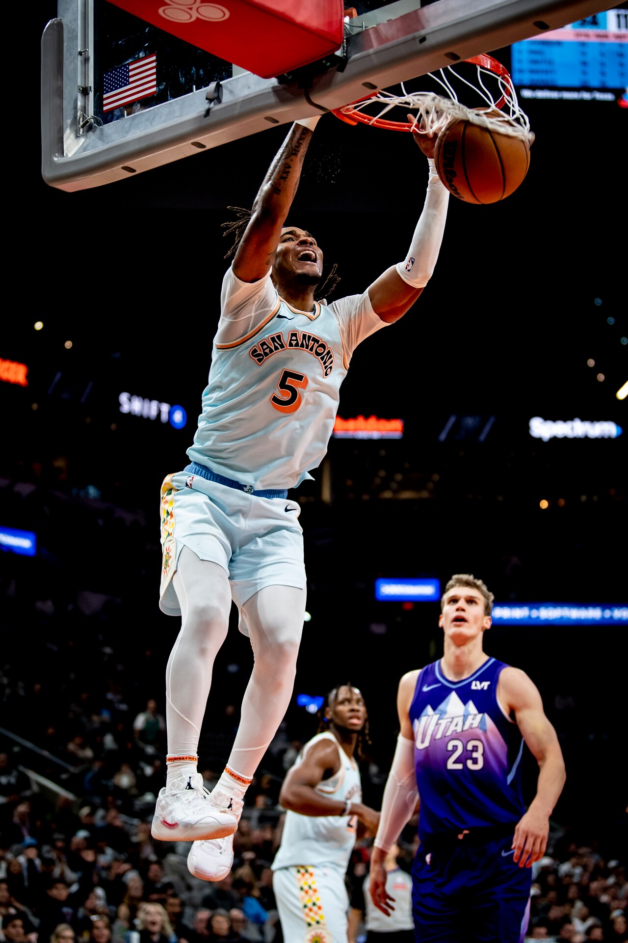 Photos: Stephon Castle - 2025 NBA Rookie of the Year | San Antonio Spurs