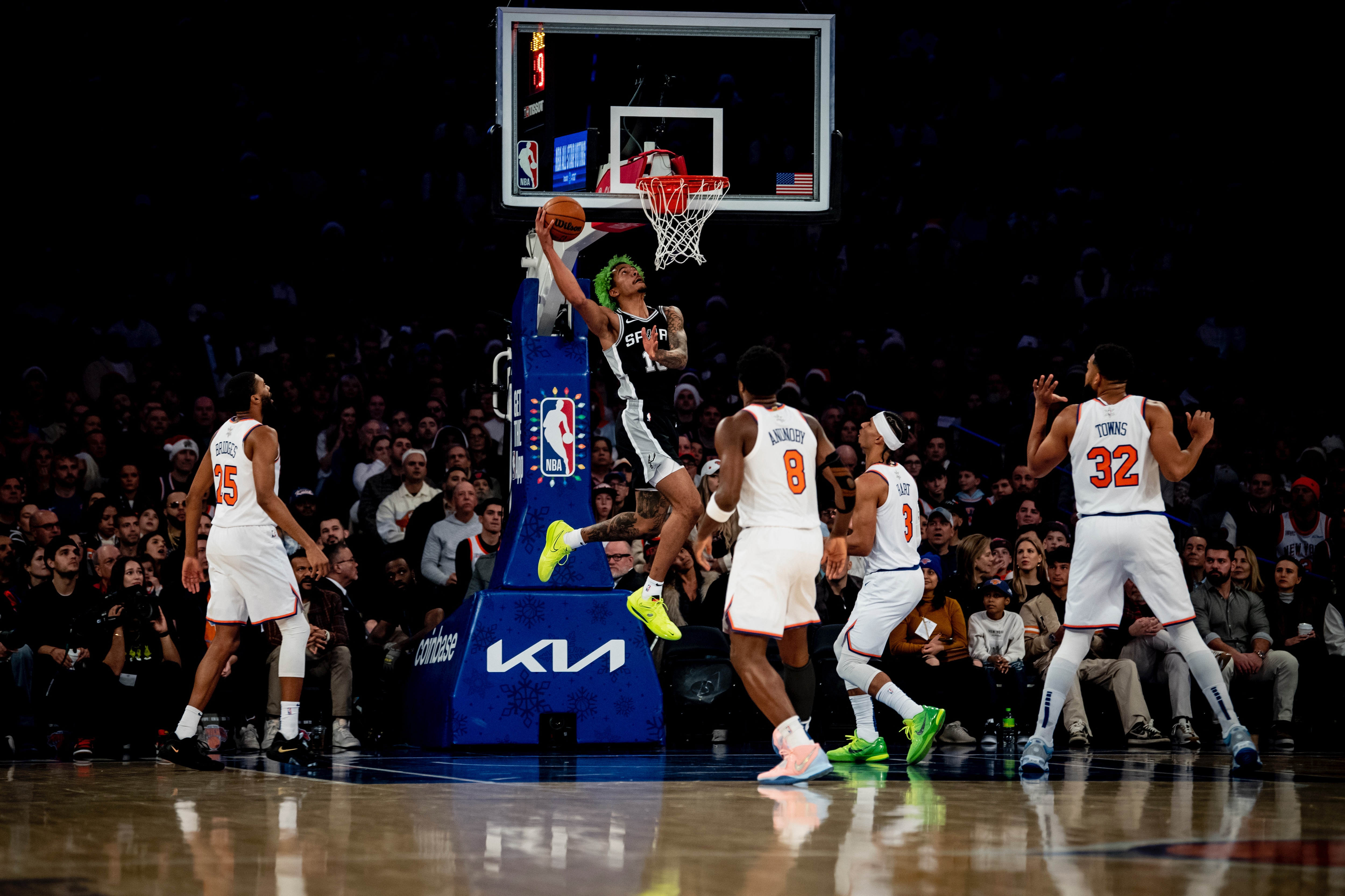 San Antonio Spurs vs New York Knicks Dec 25, 2024 Game Summary