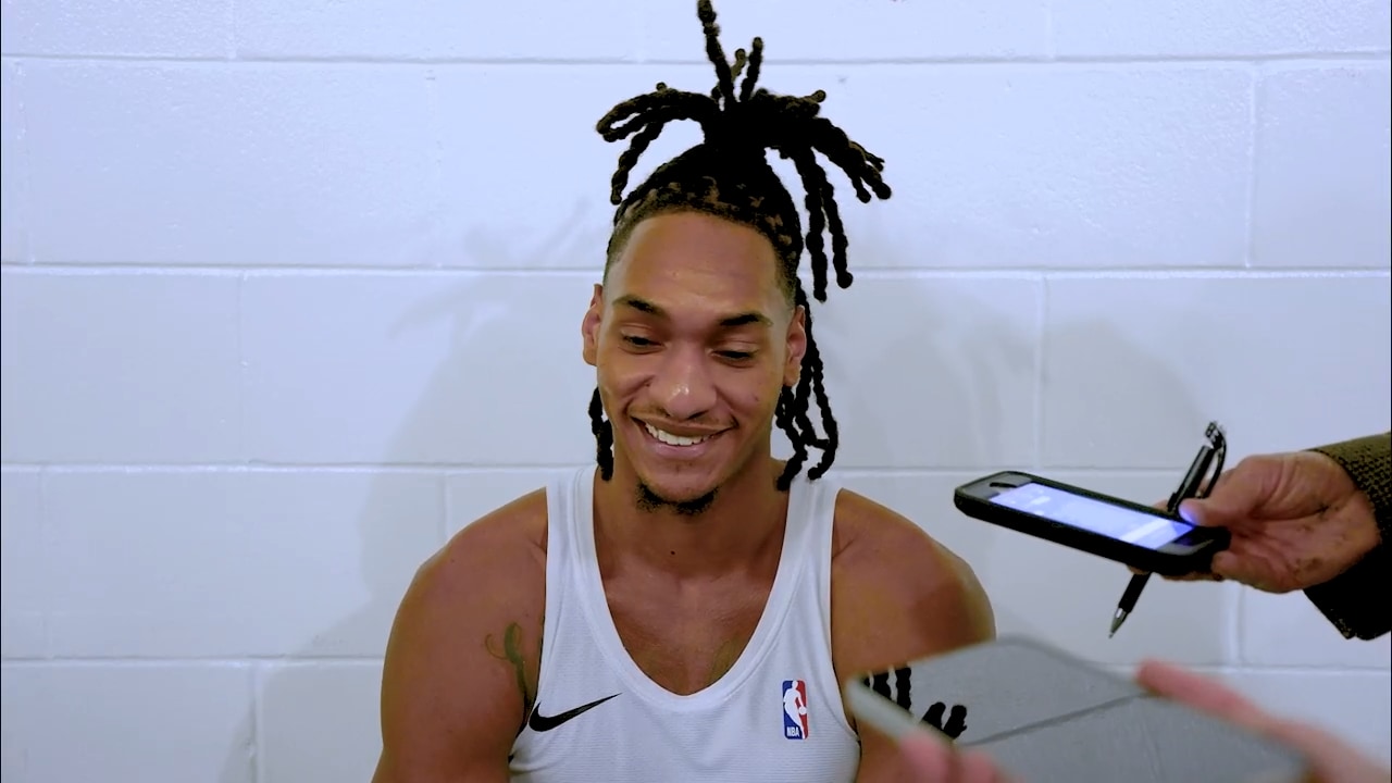 Devin Vassell Post-Game vs Miami Heat | 1/19/25