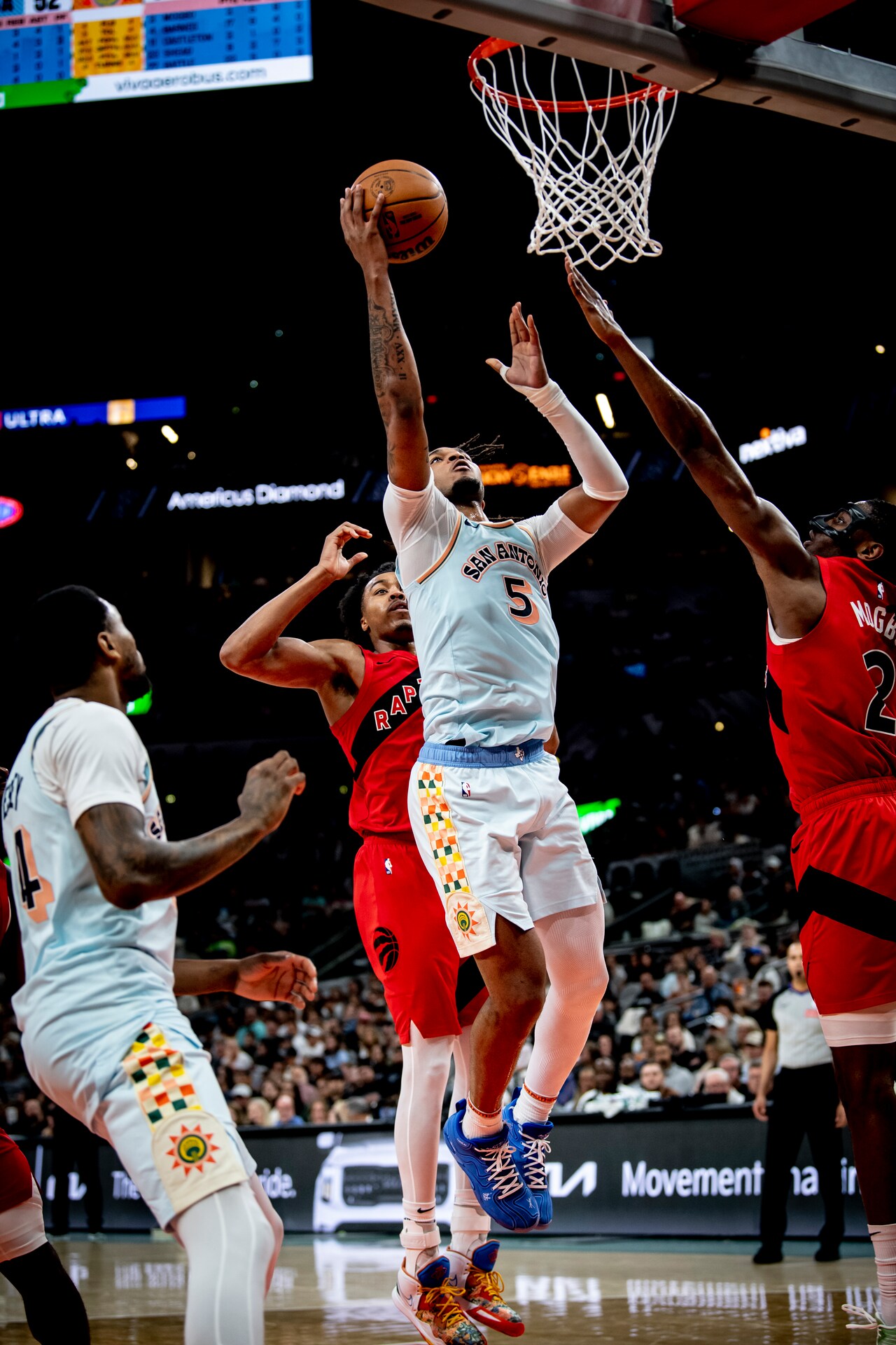 Photos: Spurs vs. Toronto Raptors | 04/13/25 | San Antonio Spurs