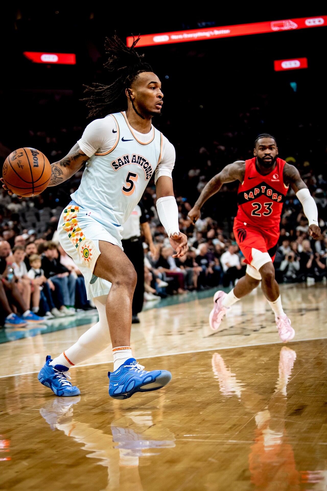 Photos: Spurs vs. Toronto Raptors | 04/13/25 | San Antonio Spurs