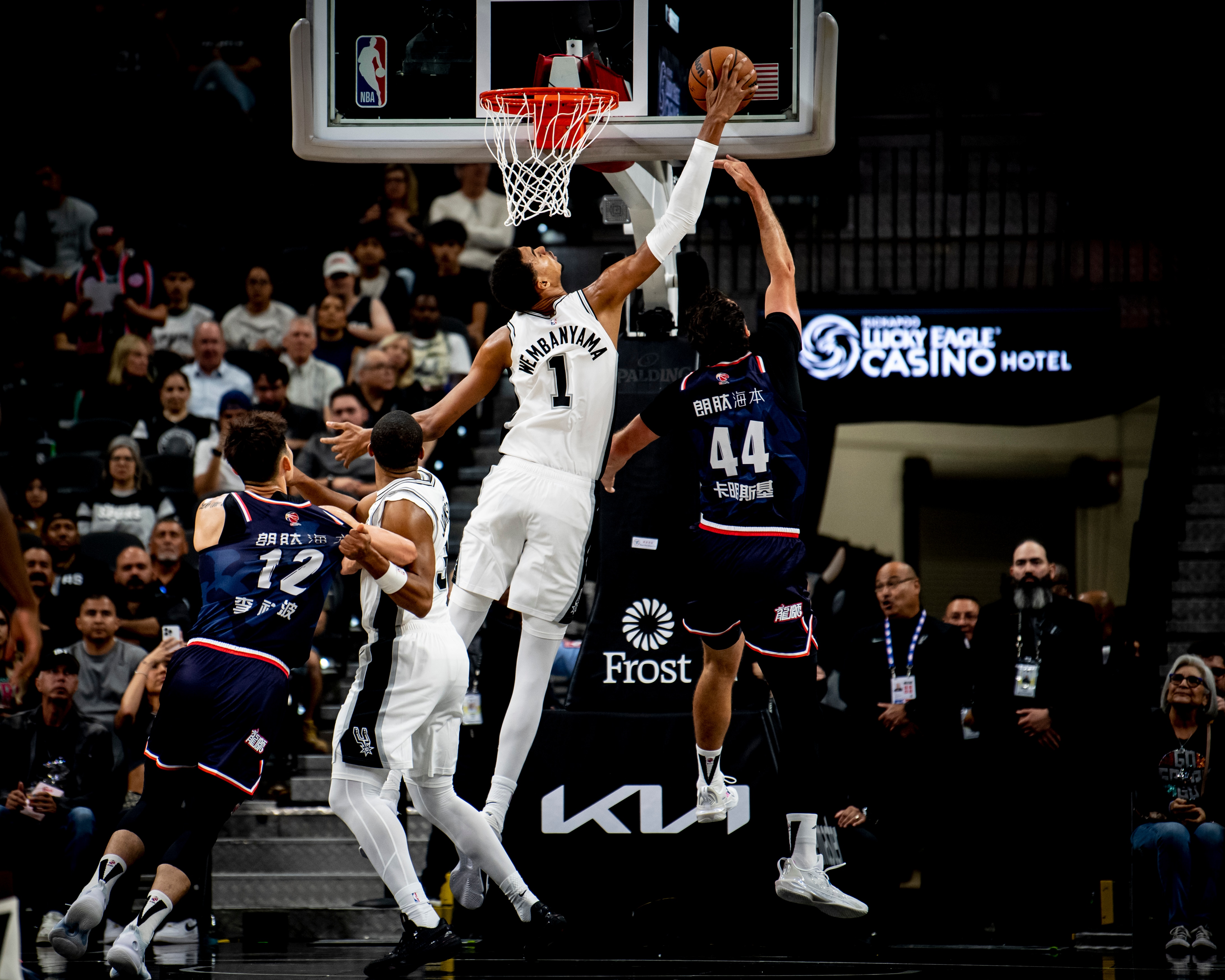 Photos: Spurs vs. Guangzhou Loong-Lions | 10/06/25 | San Antonio Spurs