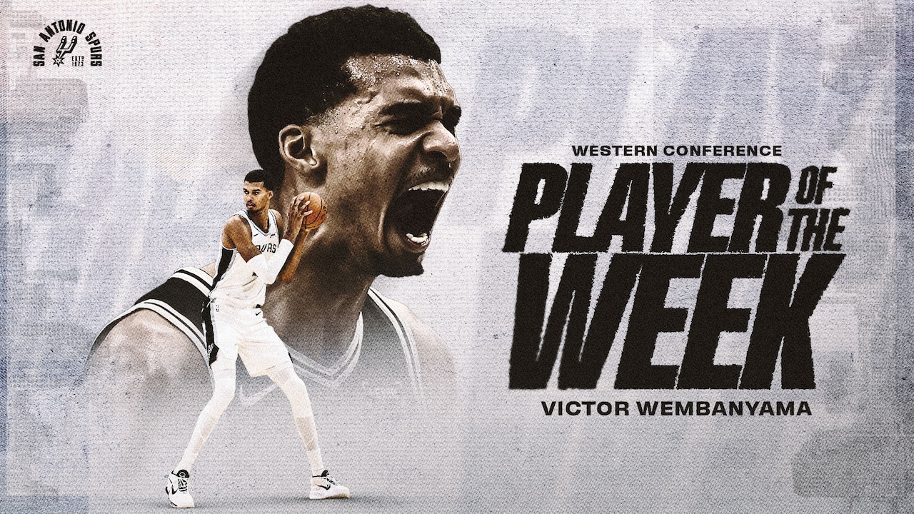 Victor Wembanyama Named Western Conference Player Of The Week | San ...