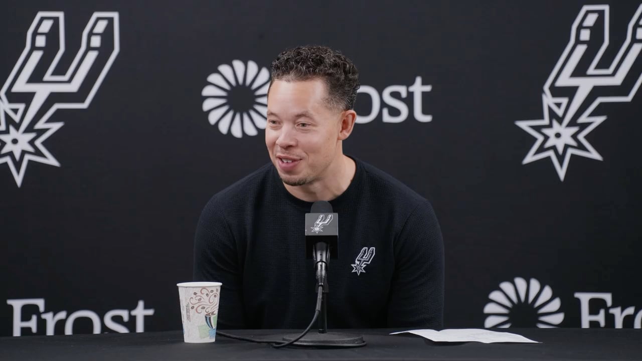 Mitch Johnson, Post-Game vs Sacramento Kings | 11/16/25 | San Antonio Spurs