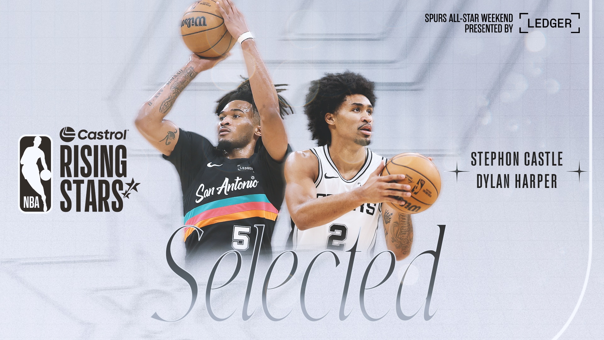 Stephon Castle and Dylan Harper Named 2026 NBA Rising Stars | San ...