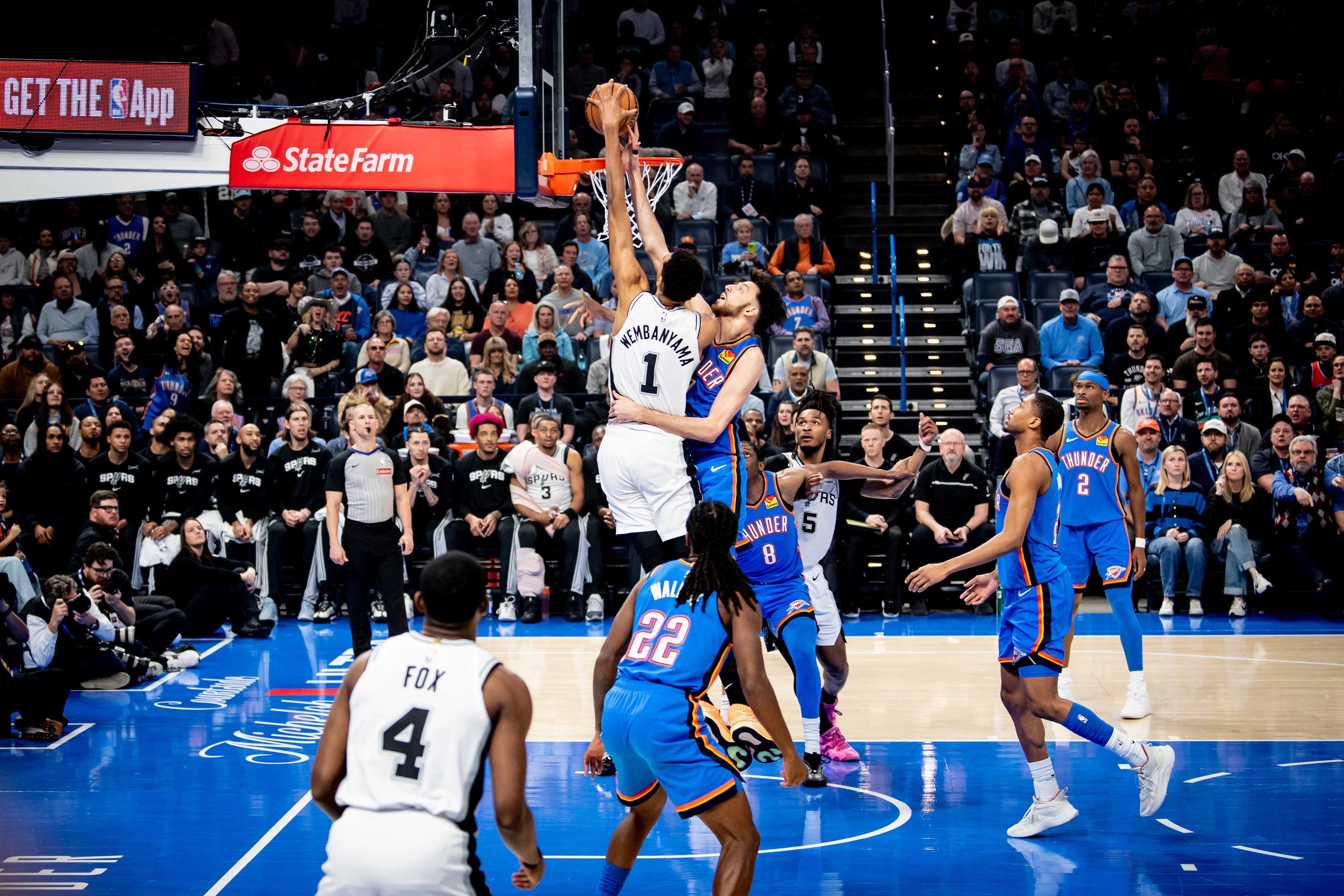 Photos: Spurs vs. Oklahoma City Thunder | 01/13/26 | San Antonio Spurs