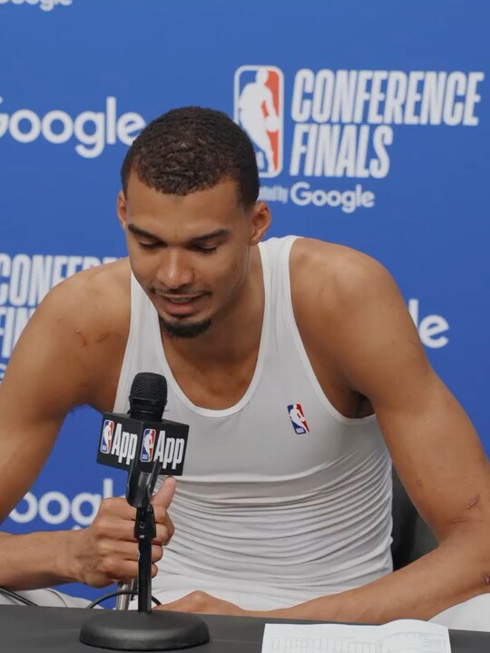Victor Wembanyama, Post-Game vs Oklahoma City Thunder | 5/20/26 | San ...