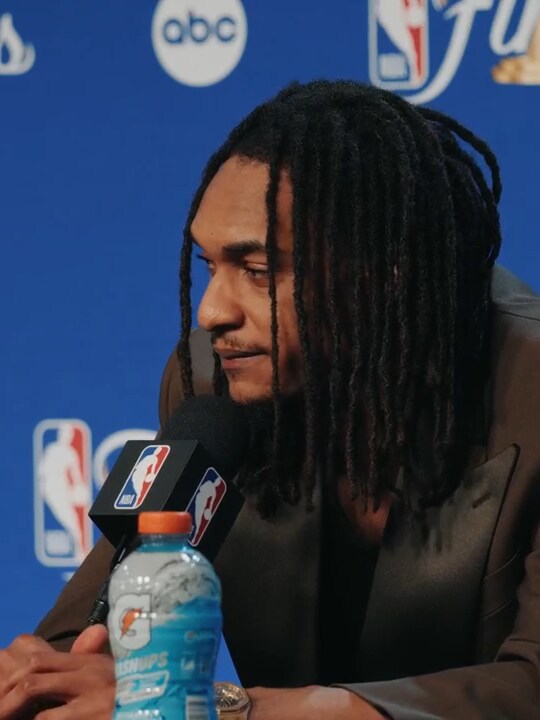 Devin Vassell, NBA Finals Post-Game vs New York Knicks | 6/13/26 | San ...