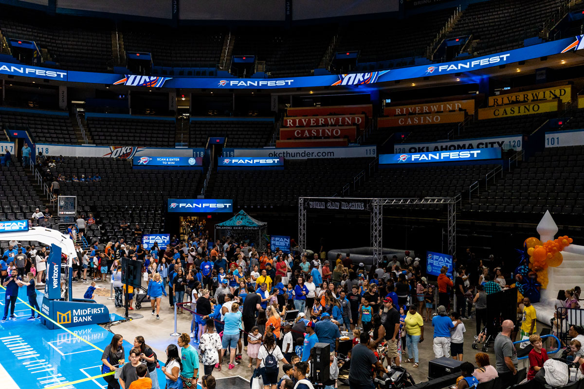 Thunder Faithful Unites for Fan Fest | NBA.com