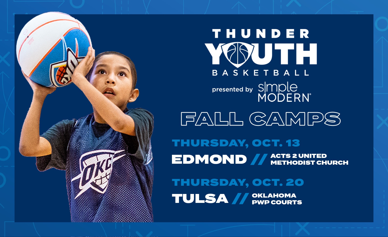 Thunder Announces Youth Basketball Fall Camps | Oklahoma City Thunder