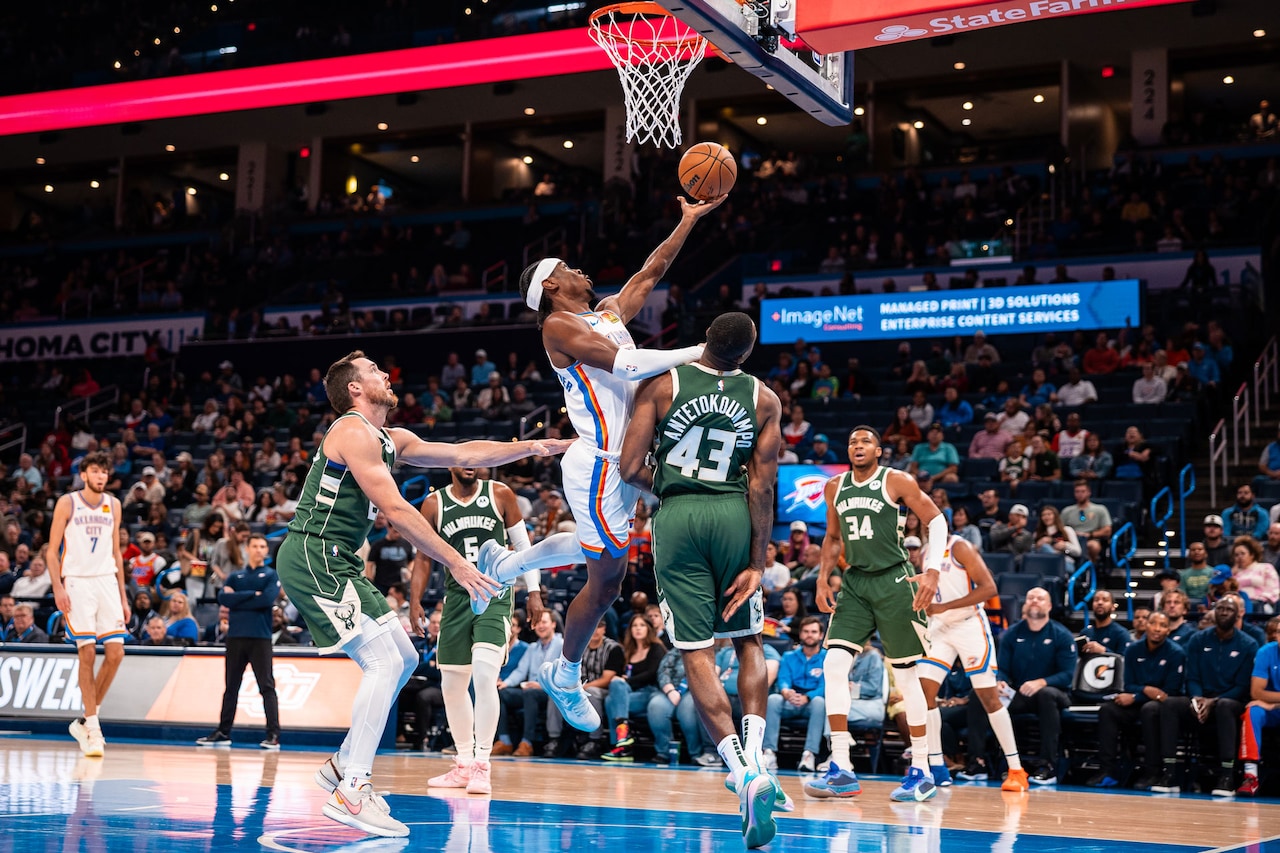 Photos: Thunder vs. Bucks | Oklahoma City Thunder