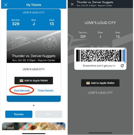 Mobile Wallet | NBA.com