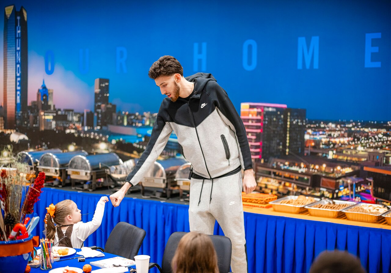 Photos: Holmgren Family Thanksgiving | Oklahoma City Thunder