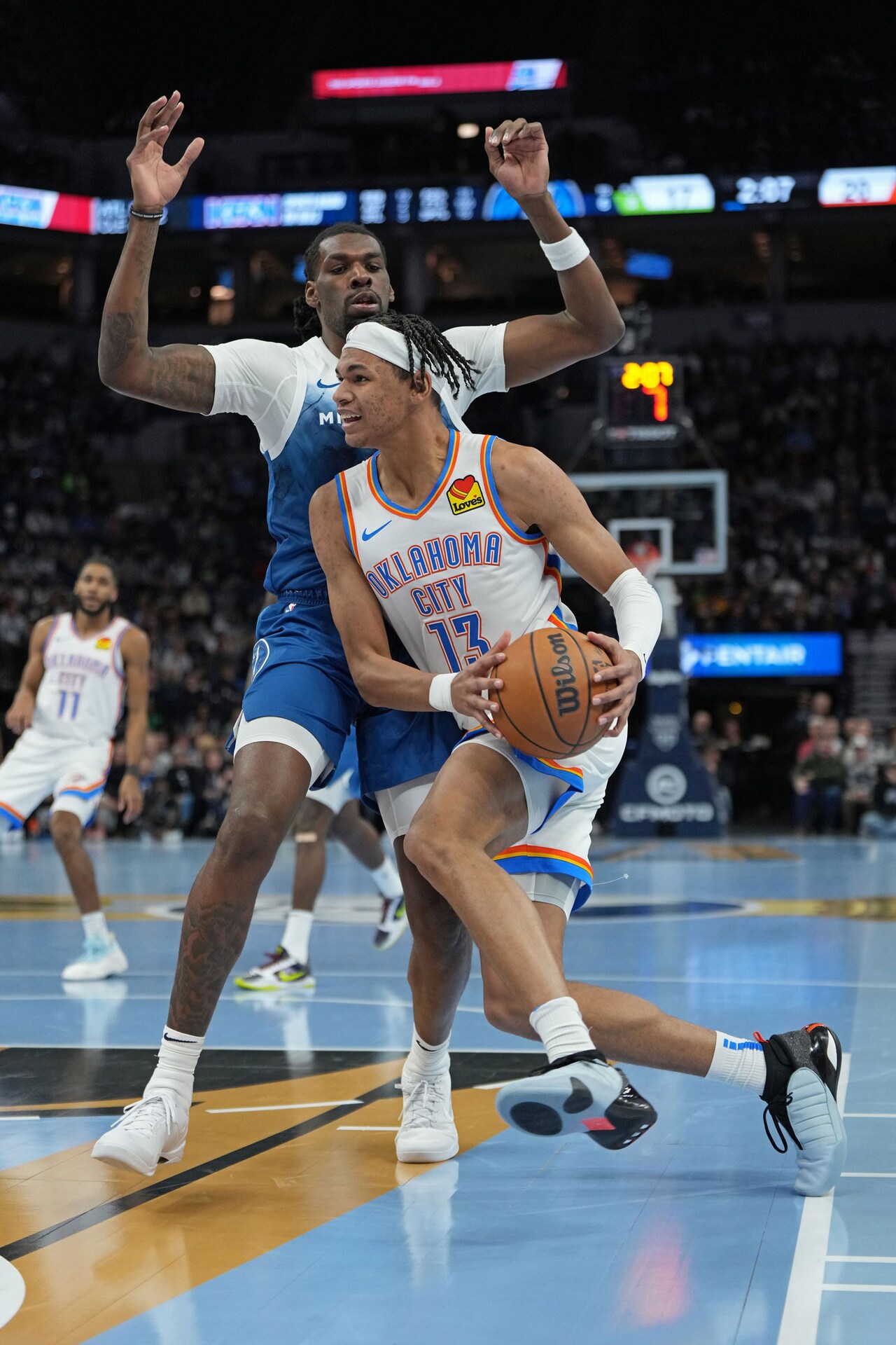 Photos: Thunder at Timberwolves | Oklahoma City Thunder
