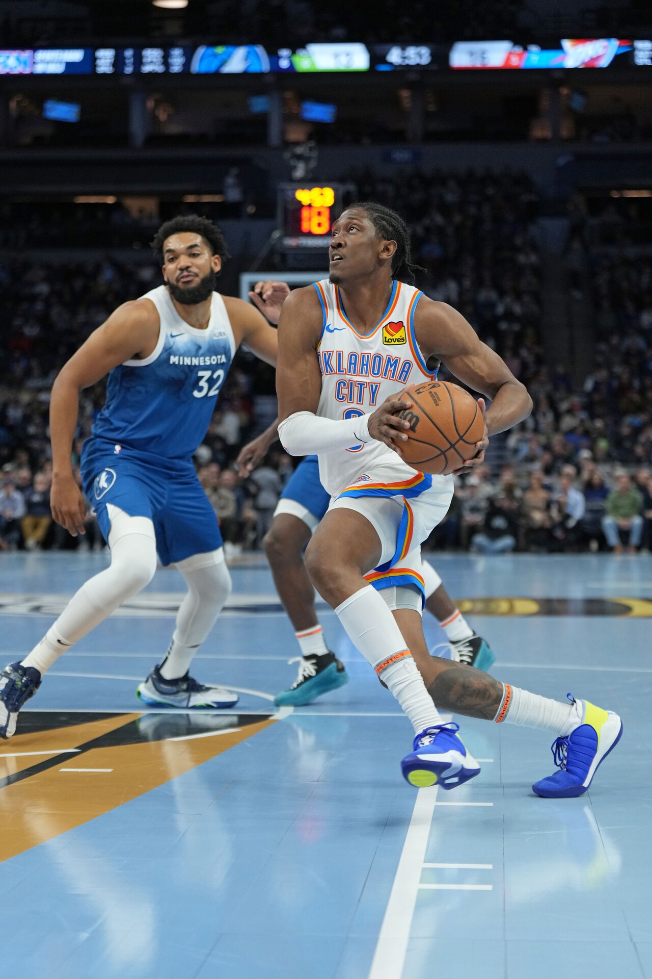 Photos: Thunder at Timberwolves | Oklahoma City Thunder