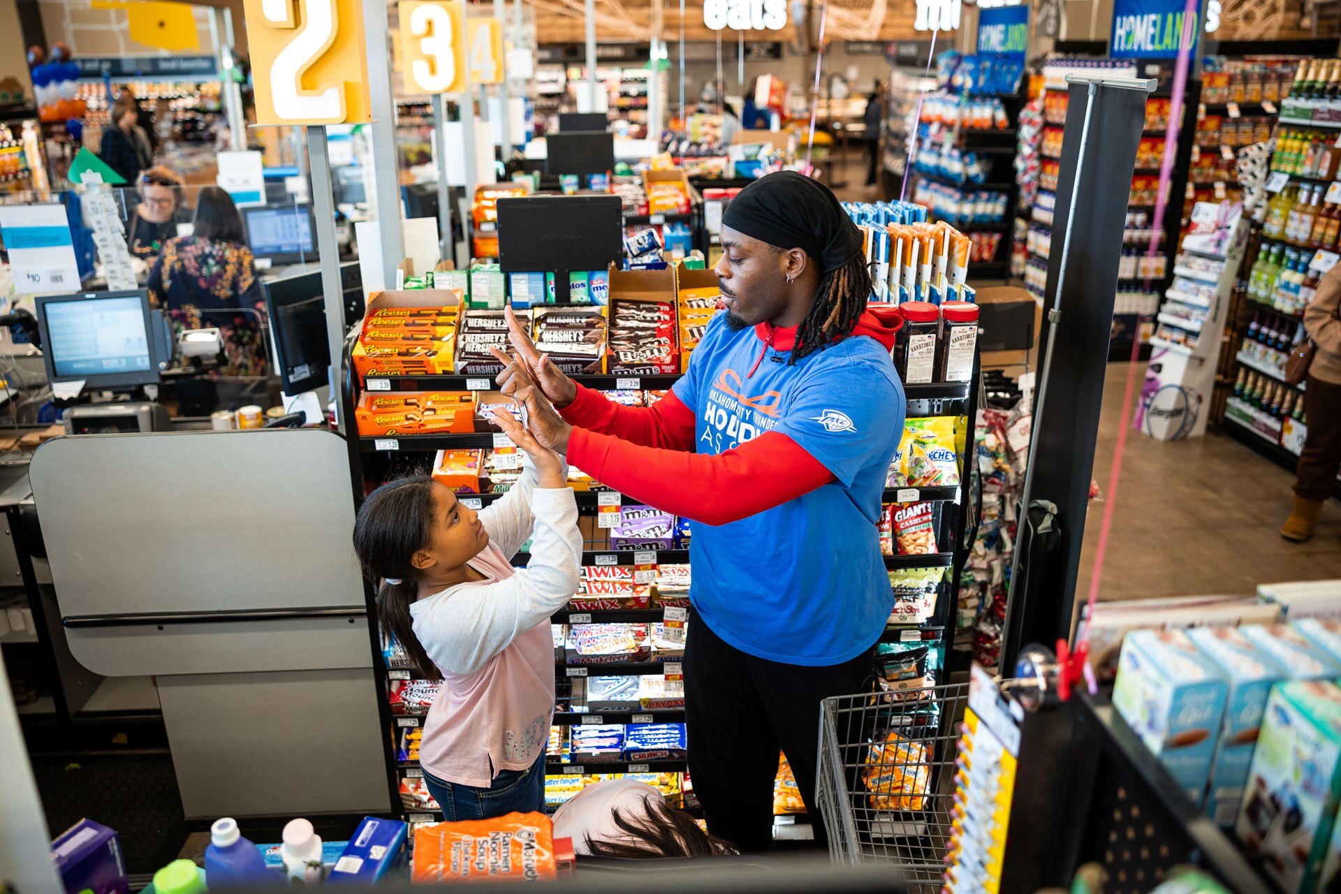 Photos: Lu Dort Homeland Shopping Photo Gallery | NBA.com