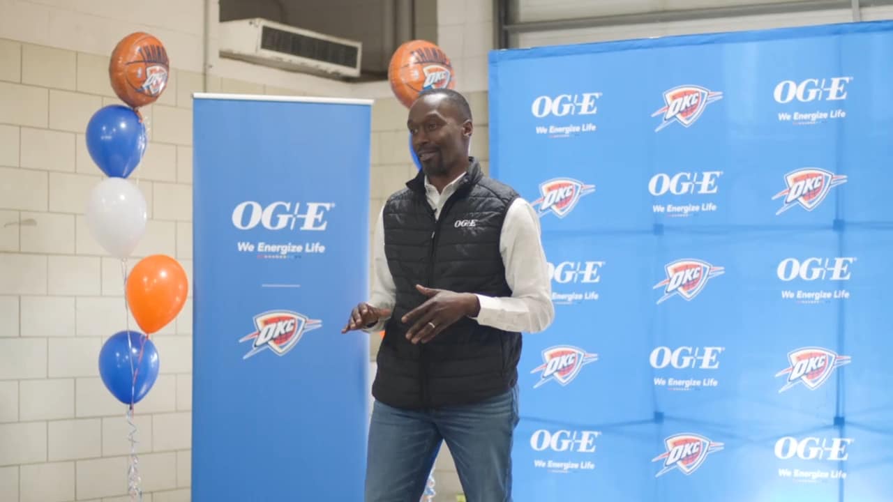 Thunder and OG&E Honor Oklahoma City Firefighter | Oklahoma City Thunder